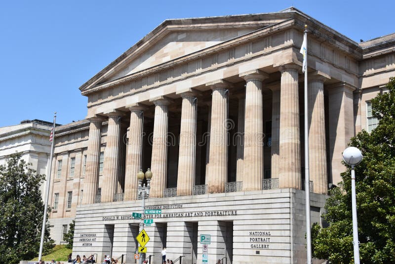 Smithsonian National Portrait Gallery in Washington DC Fotografia ...
