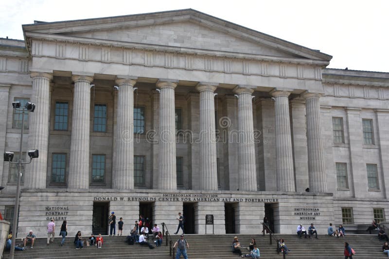 Smithsonian National Portrait Gallery in Washington DC Editorial ...