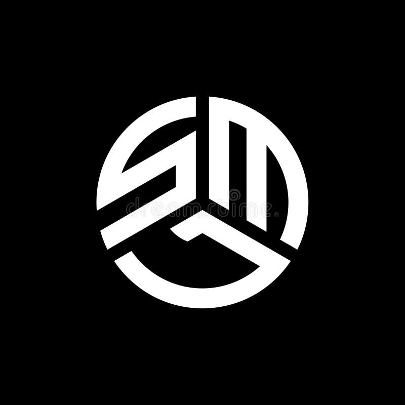 SML Letter Logo Design on Black Background. SML Creative Initials ...