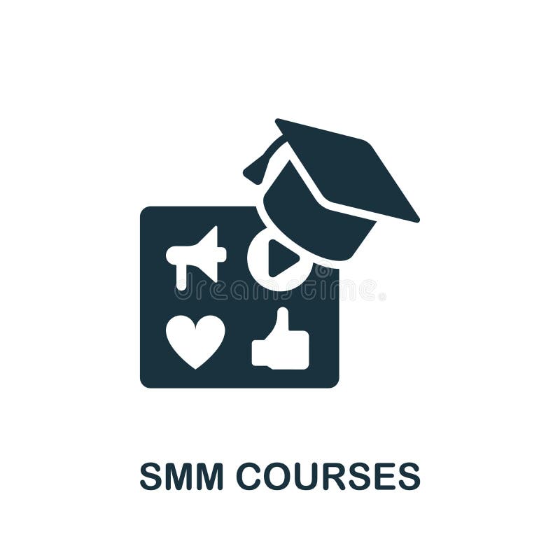 Online Course Icon from E-learning Collection. Simple Line Element ...