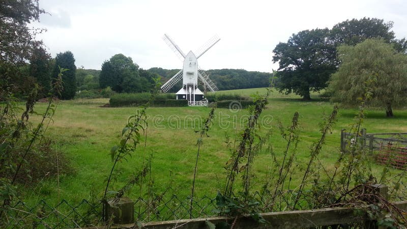 Smock windmill stock photo. Image of sails, white, smock - 44703684