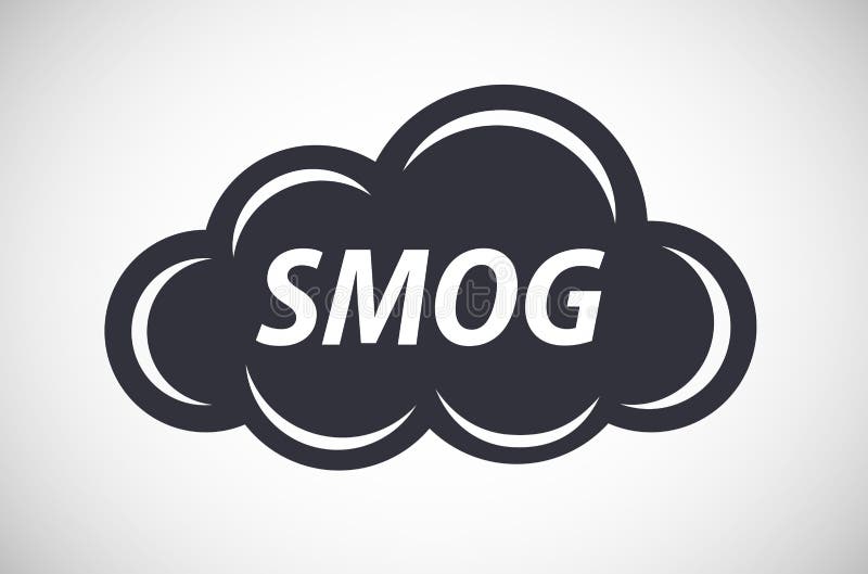 Car Exhaust with Smog Pollution Cloud Icon Stock Vector - Illustration ...