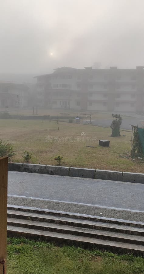 Smog in the Morning with Beautiful Sunlight Stock Photo - Image of ghat ...