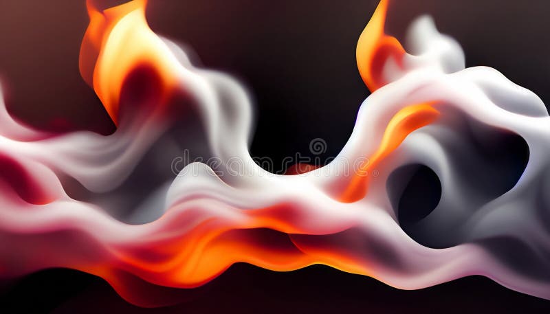 Smok Texture of Trendy Abstract Background. Creative Flowing Dynamic ...