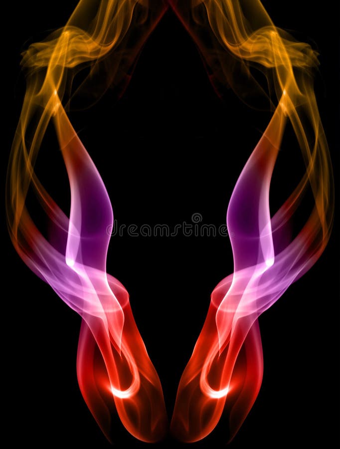 Fading in smoke stock image. Image of design, isolated - 8942685