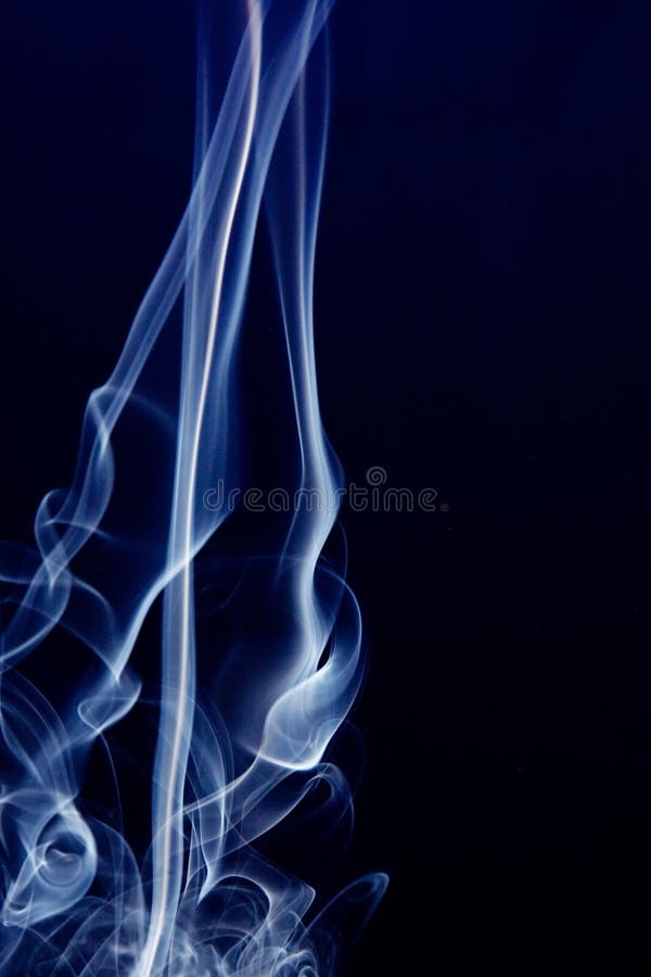 Smoke stock photo. Image of backdrop, burning, magic, blue - 7332632