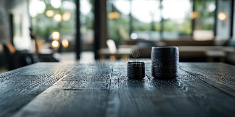 Smoke Above Wooden Table: Dark Background and Ethereal Mist, Rustic ...