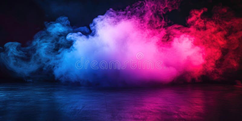 Smoke Above Wooden Table: Dark Background and Ethereal Mist, Rustic ...