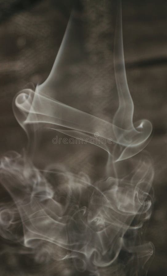 Unique Smoke Art Design and Dark Background Stock Photo - Image of ...