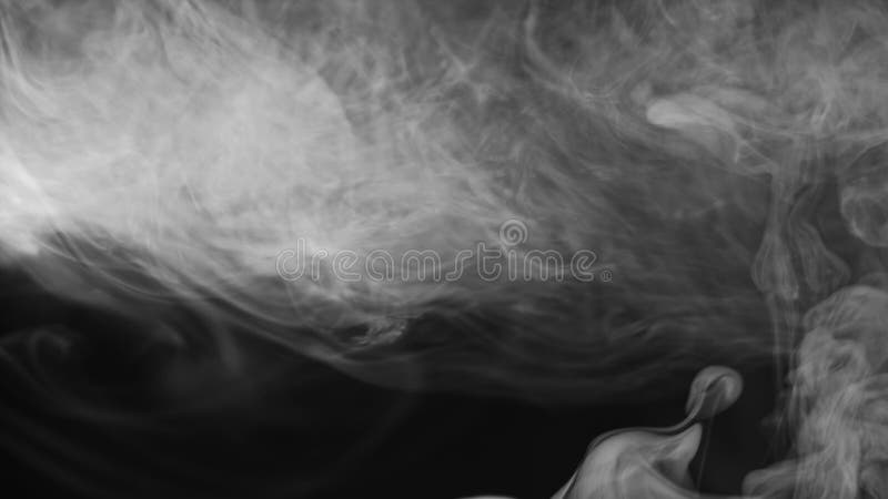 Mist Texture Background Smoke Cloud White on Black Stock Footage ...