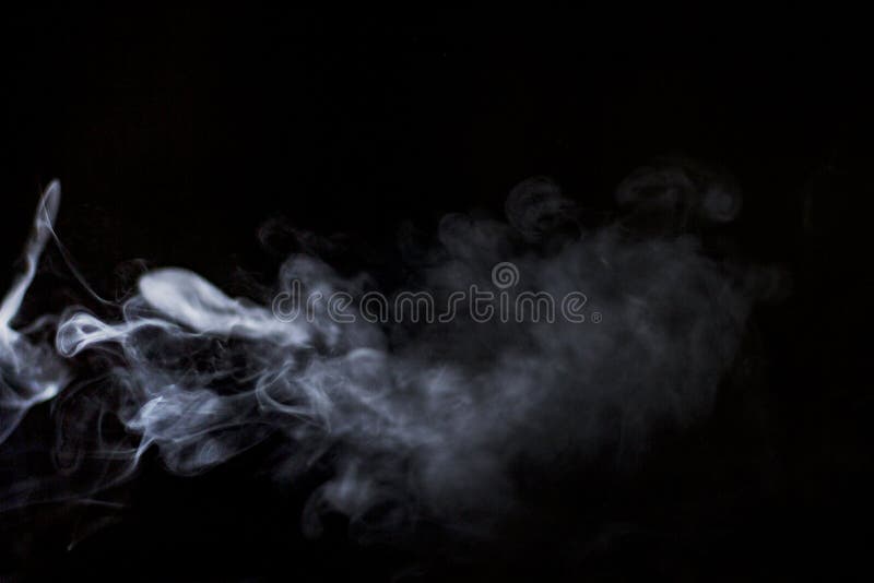 Smoke Black Background Used in Editing Stock Image - Image of color ...