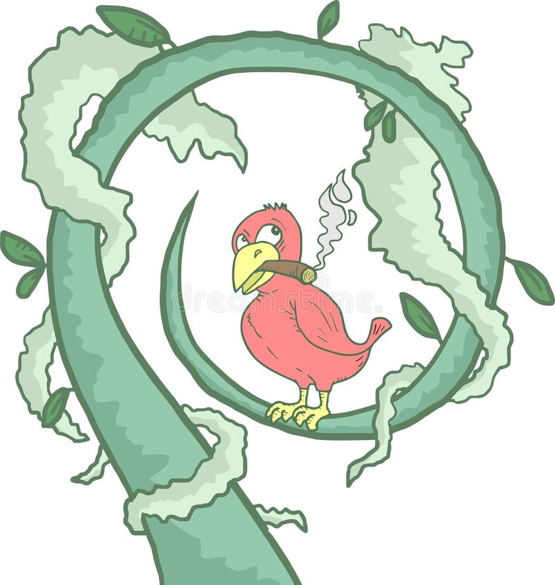 Smoke bird stock vector. Illustration of bird, earth - 35100414