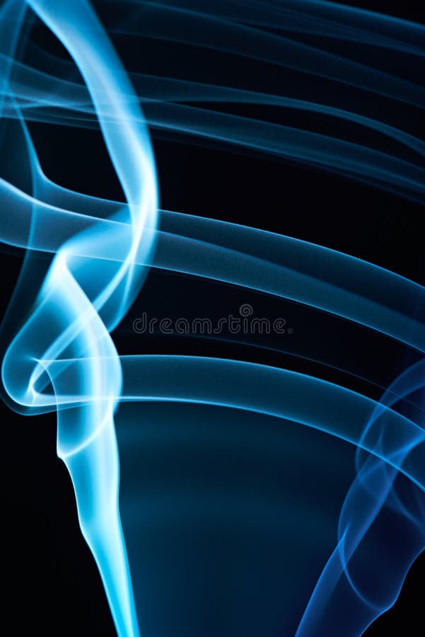 Smoke blue lines stock image. Image of fire, abstract - 74017537