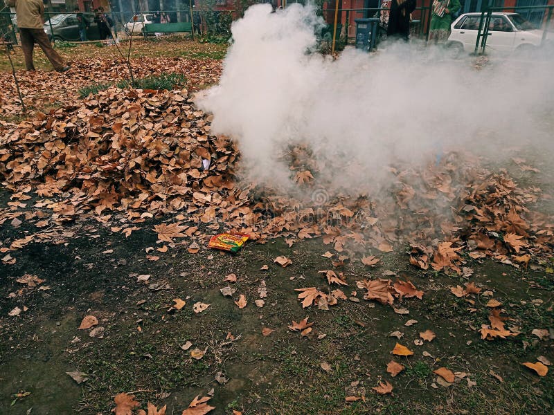 Fun time stock image. Image of heat, autumn, leaves - 131431121