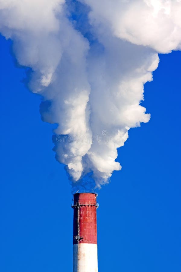 Smoke from chimney stock photo. Image of climate, chemical - 23373560