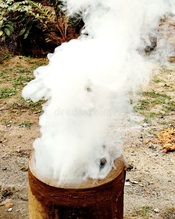 Smoke and chulha stock image. Image of frost, rock, chulha - 239629159