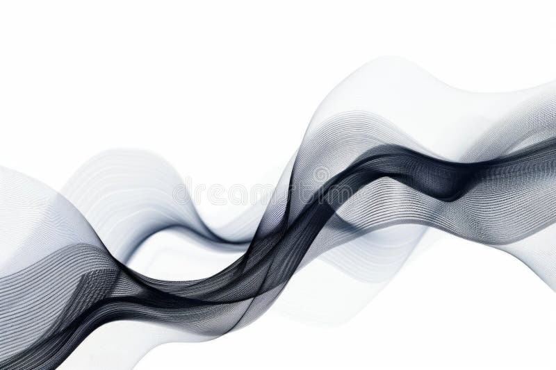 Smoke Cloud Rolling Over a Surface, in Grayscale Stock Image - Image of ...