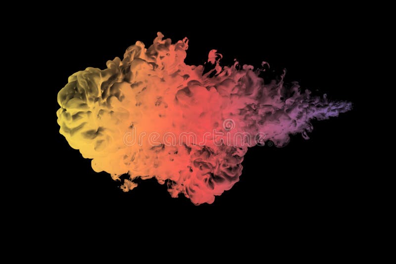 Smoke Color Overlay Light Rays Flash and Glow and Clouds Flowing Dark ...