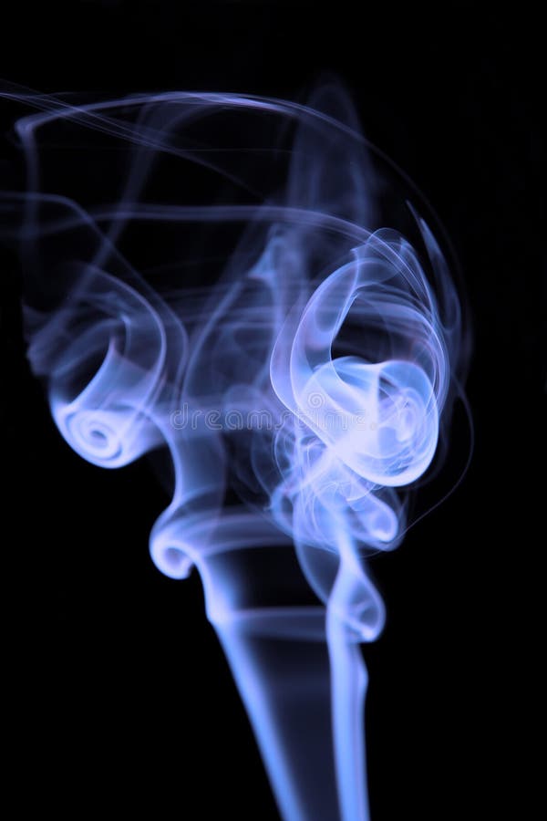 Smoke stock image. Image of spiral, abstraction, blue - 34237739
