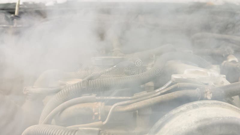 Smoke Coming Out of the Car Exhaust Pipe Stock Video - Video of auto ...