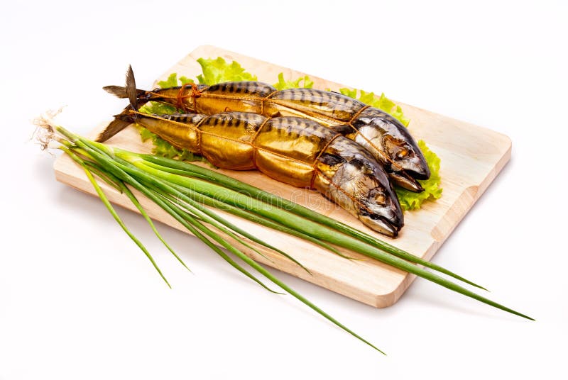 Smoke-cured mackerel stock image. Image of life, still - 25868279