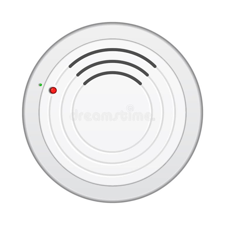 Ceiling Smoke Detector Stock Illustrations – 1,890 Ceiling Smoke ...