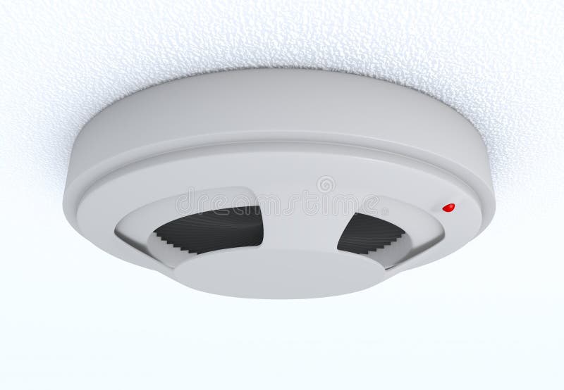Smoke Detector stock illustration. Illustration of detector - 20986240