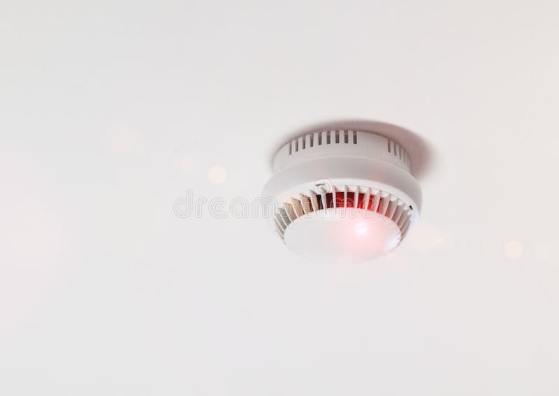 Smoke Detector in Apartment Stock Photo - Image of risk, detector: 86389002