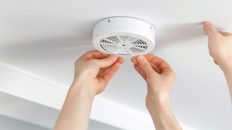 271 Ceiling Smoke Detector Ai Generated Image Stock Photos - Free ...