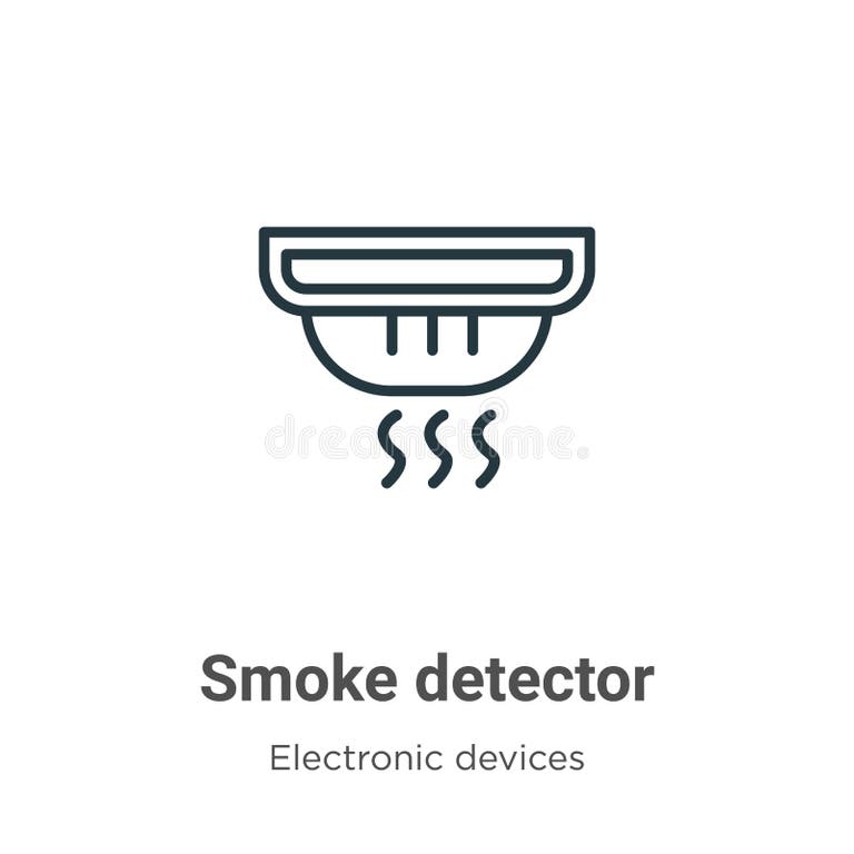 Smoke Detector Illustration Stock Illustrations – 3,618 Smoke Detector ...