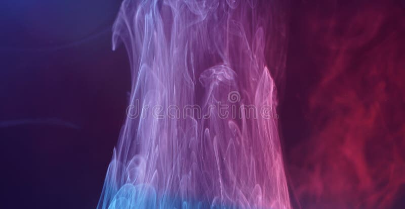 Smoke with Different Colors Photographed in the Studio with Colorful ...