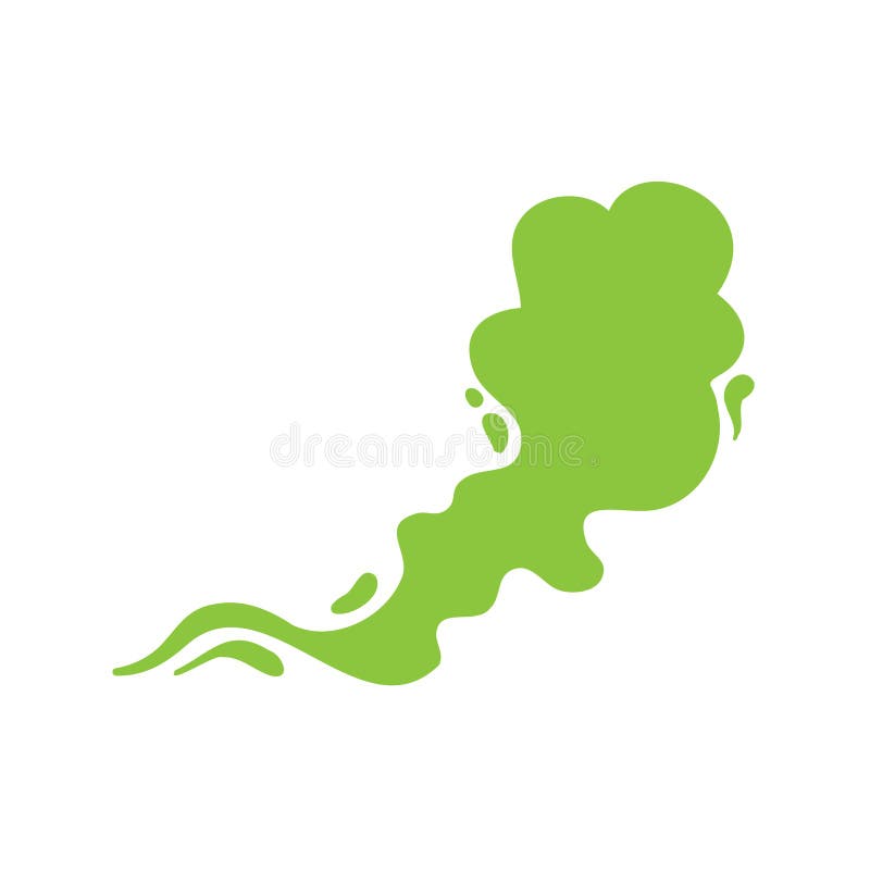 Smoke Effect. Bad Smell and Dust Floating in the Air Stock Vector ...