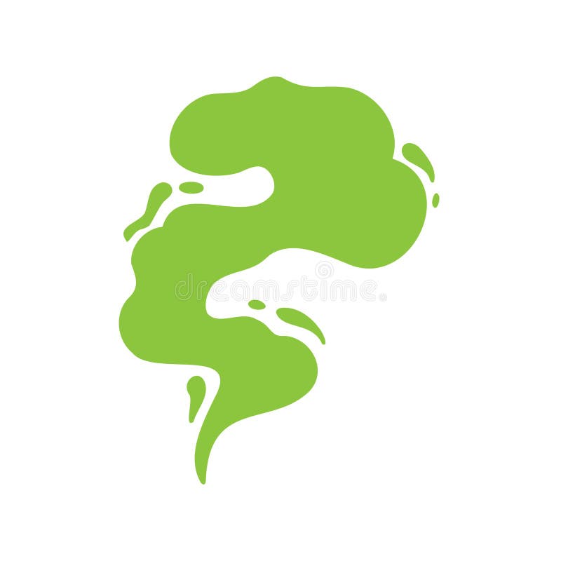 Smoke Effect. Bad Smell and Dust Floating in the Air Stock Vector ...