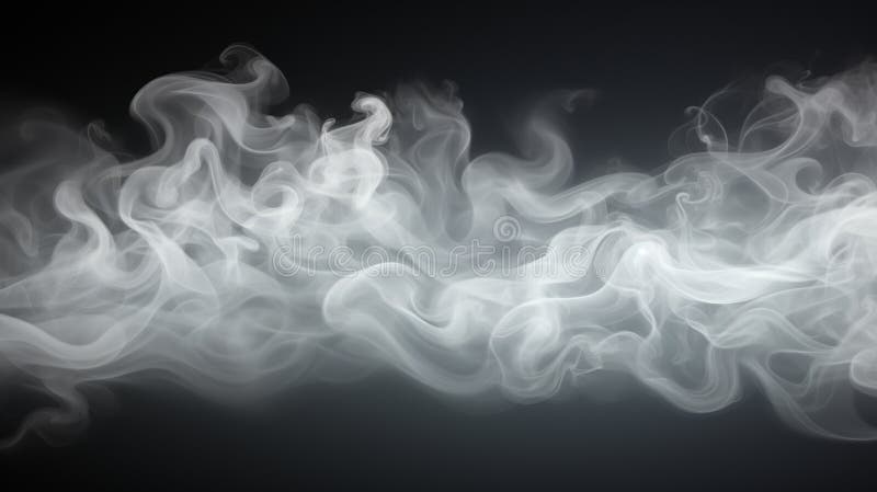 Smoke Effect for Decoration and Covering Background Stock Illustration ...