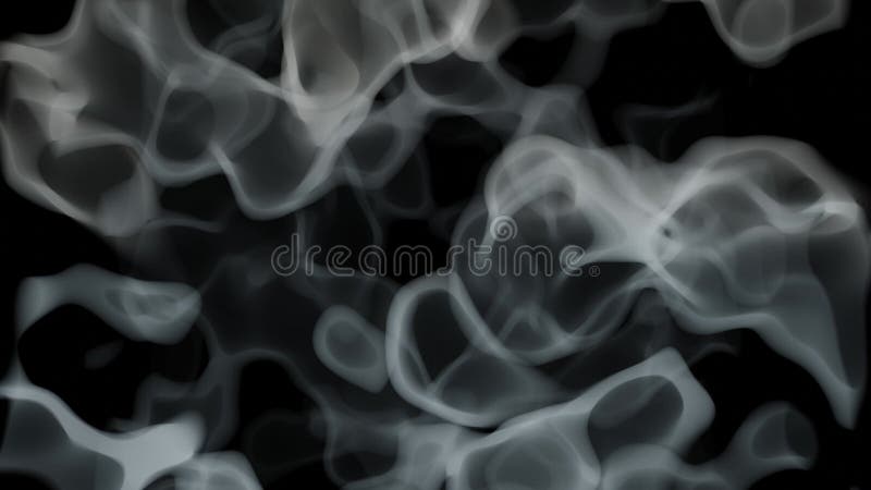 Smoke Effect Simulation Abstract Animation Background. Motion Graphic ...