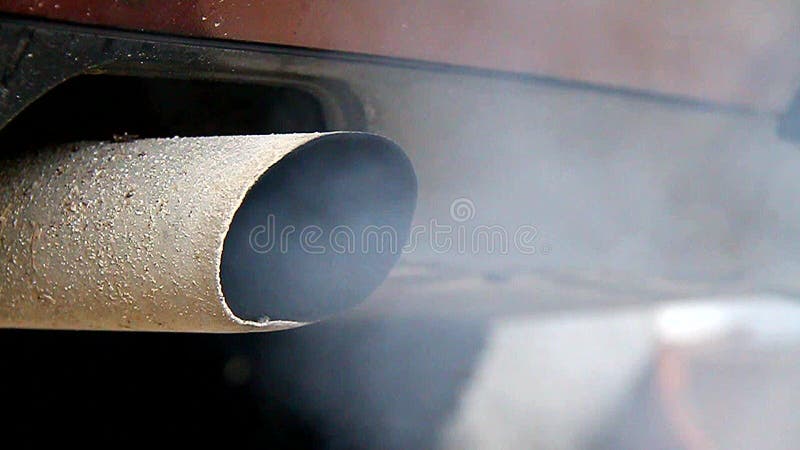 Smoke Exhaust Industrial Smog Duct Pipe Stock Video - Video of ...