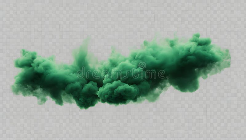 Smoke Explosions on a Plain Background Stock Illustration ...