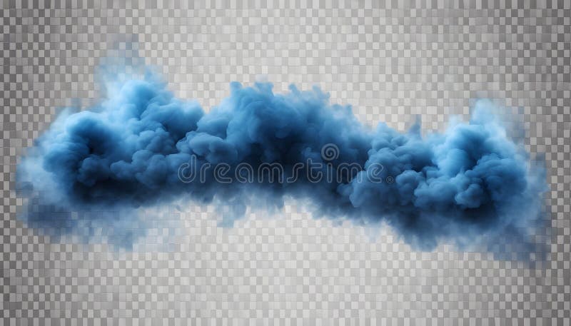 Smoke Explosions on a Plain Background Stock Illustration ...