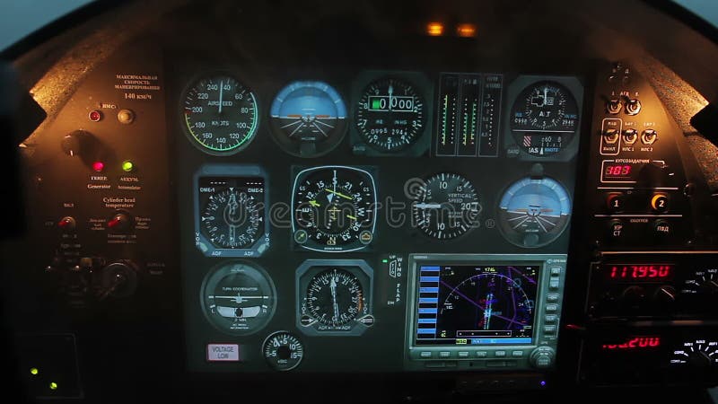 Smoke Filling Flight Simulator Cabin, Computer Software Imitating ...