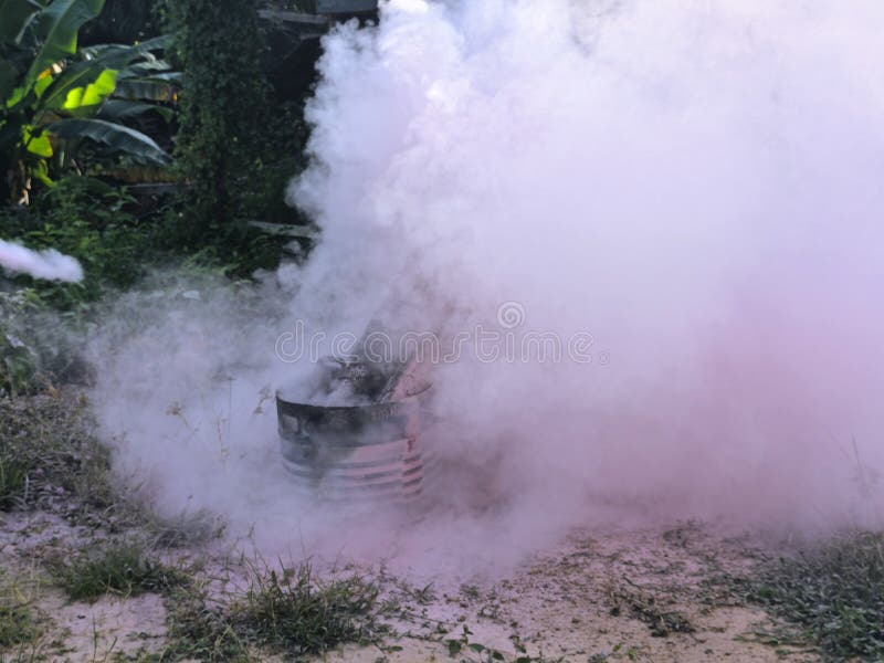 Smoke from the Fire and the Results of Fire Extinguisher Training & X28 ...