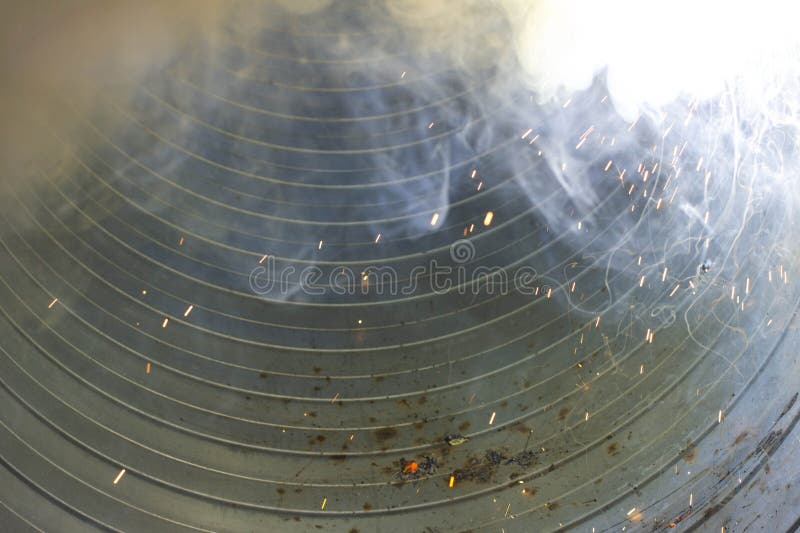 Smoke and Fire in the Ventilation Duct System, with a Short Circuit in ...