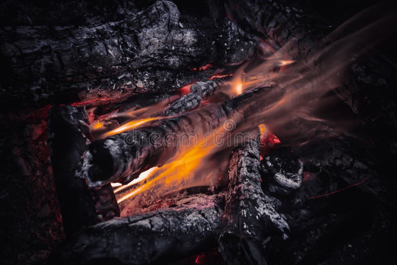Smoke and flame stock photo. Image of smoke, night, bonfire - 92597946