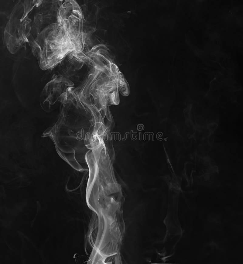 Smoke Fog on the Black Background Texture Pattern Isolated Stock Photo ...