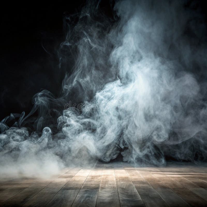 Smoke and Fog Overlay Effect Stock Illustration - Illustration of ...