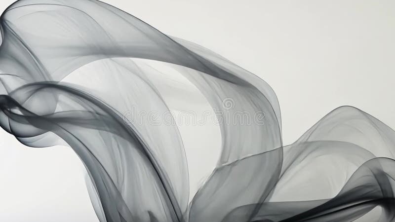 Smoke Forming Abstract Shapes on White Background Stock Footage - Video ...