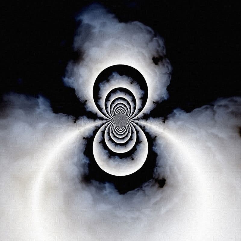 Smoke Fractal stock illustration. Illustration of geometric - 153761034