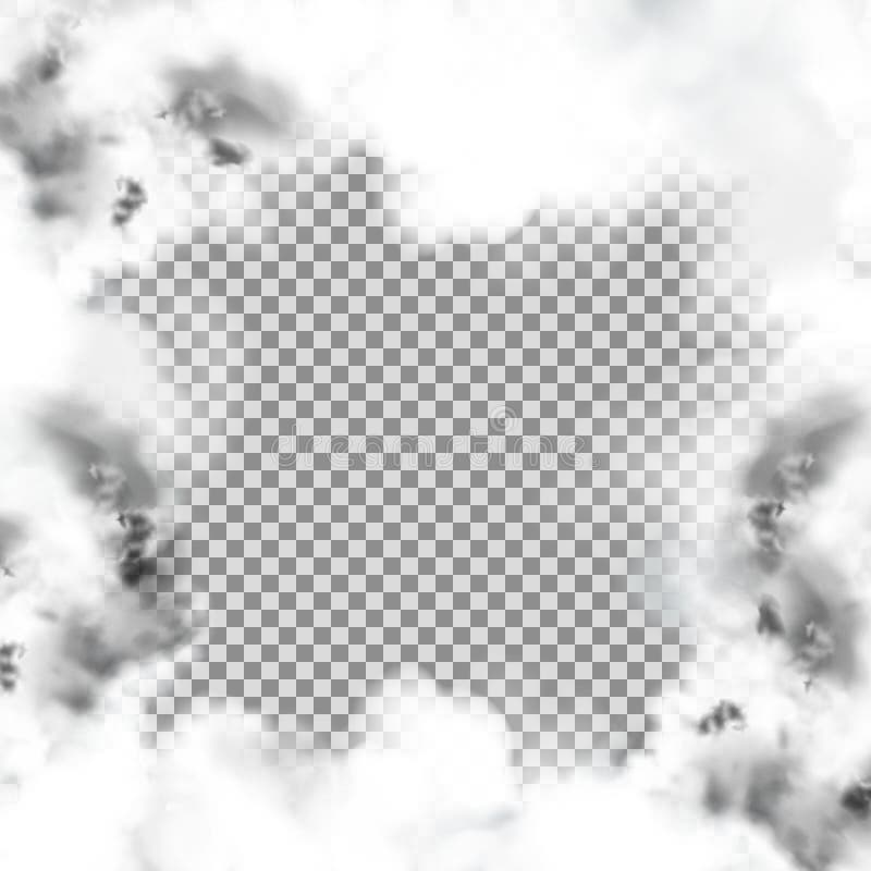 Smoke frame stock vector. Illustration of frame, isolated - 102526709