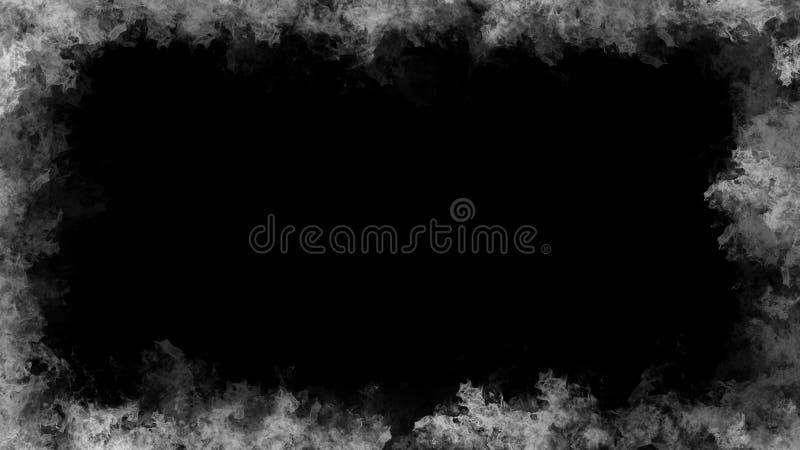 Smoke Frame Misty Texture Effect for Film , Text or Space . Border ...