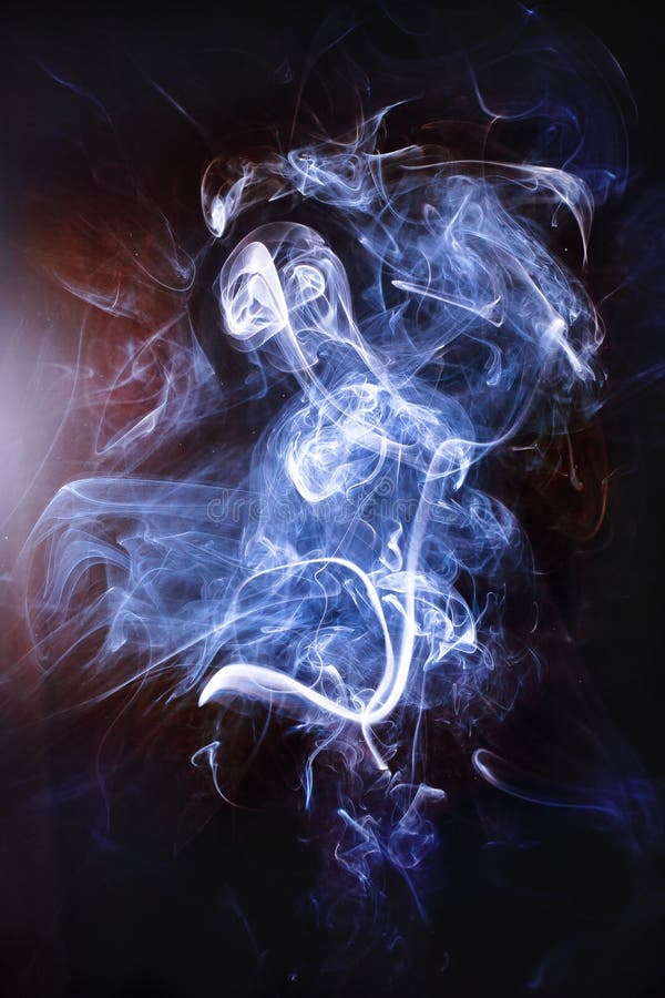The smoke ghost stock image. Image of shape, flash, collection - 62415931