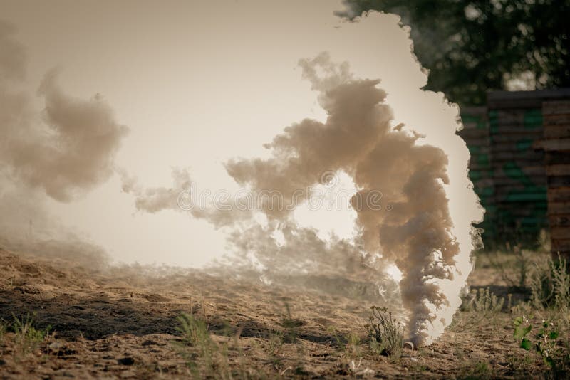 Paintball Grenade Explosion